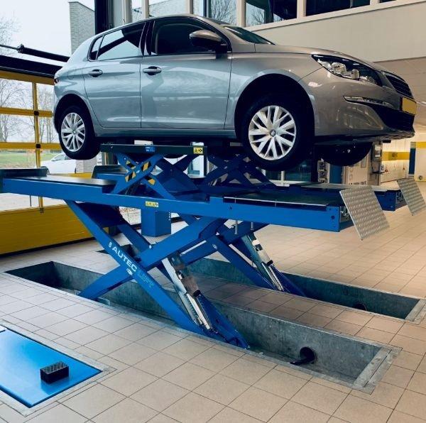 Autec rijbanen schaarhefbrug ASLT4208TWF/46IG (2017-2020) | Autec